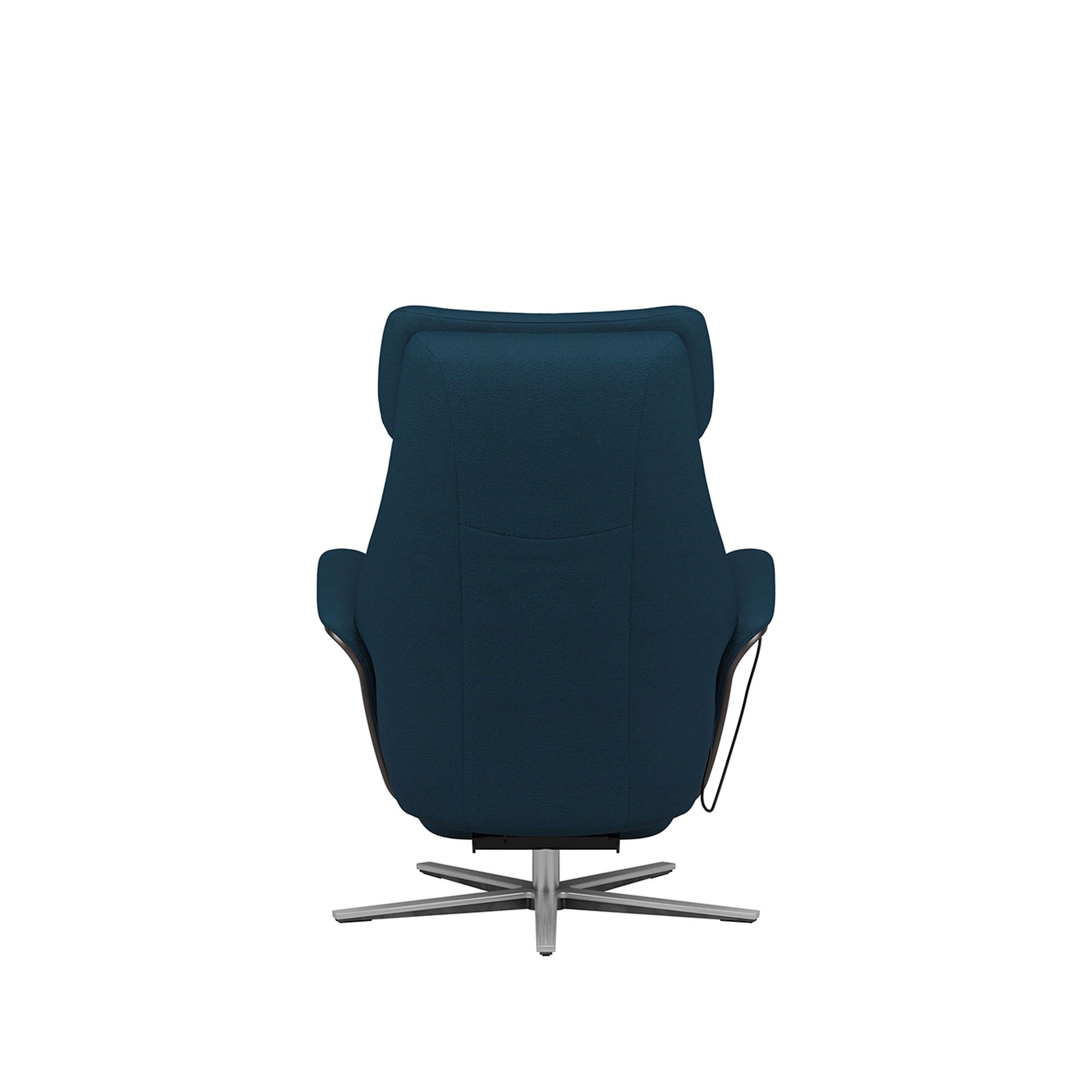 Stressless Adam Wood Chair In Fabric, With Power Sirius Base - Haskins ...