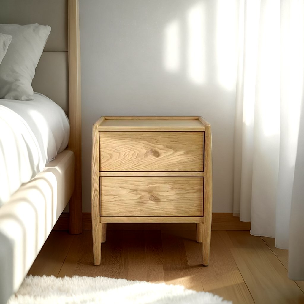 Ercol Winslow 2 Drawer Bedside Chest - Haskins Furniture