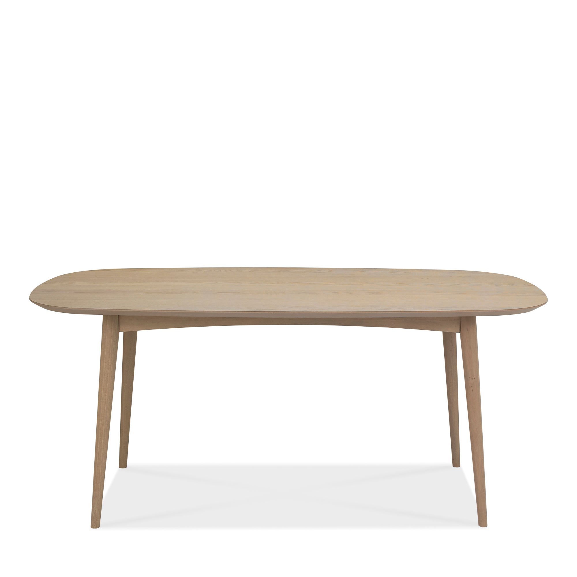 Bentley Designs Dansk Scandi Oak 6 Seater Table - Haskins Furniture