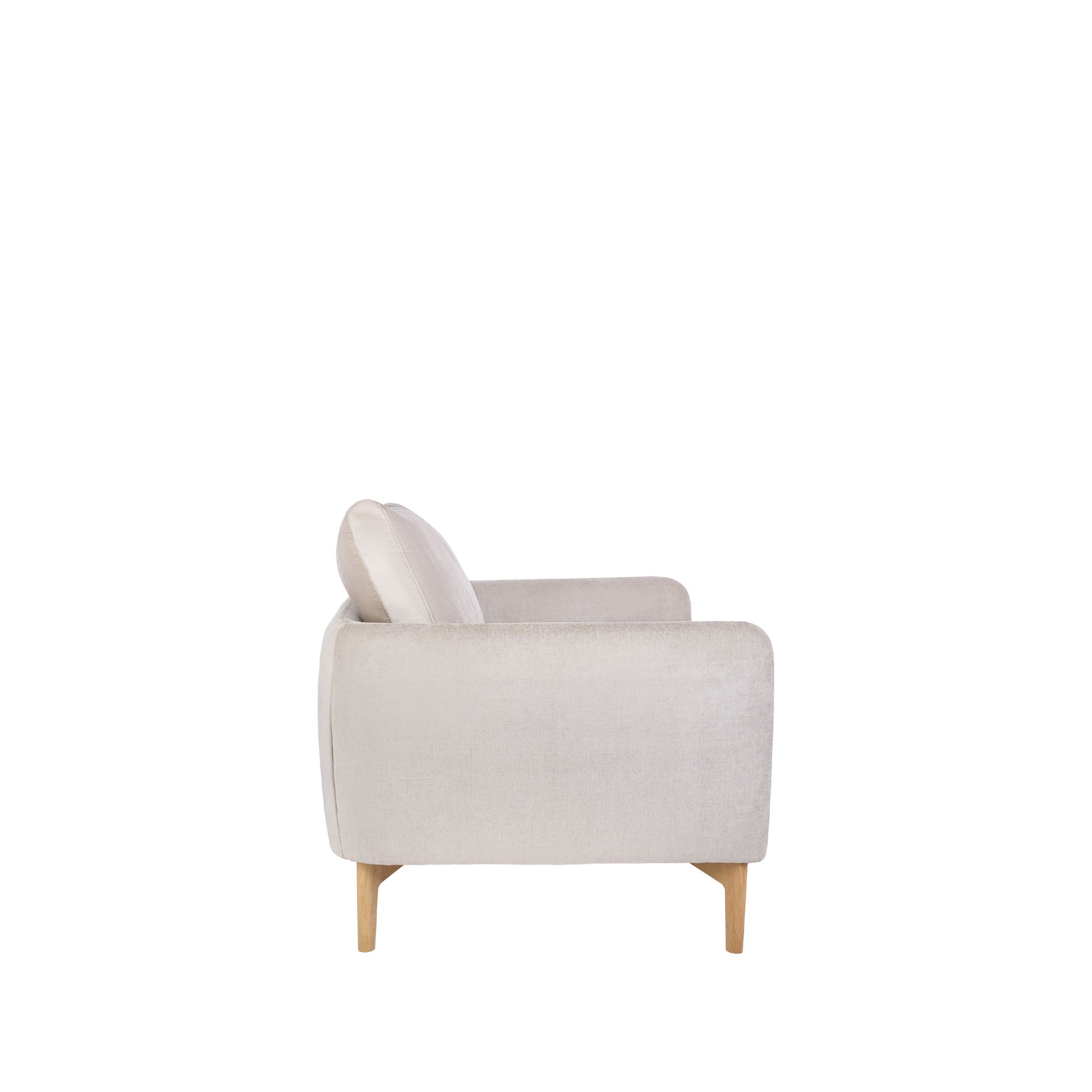 Ercol Aosta Snuggler Chair in Fabric - Haskins Furniture