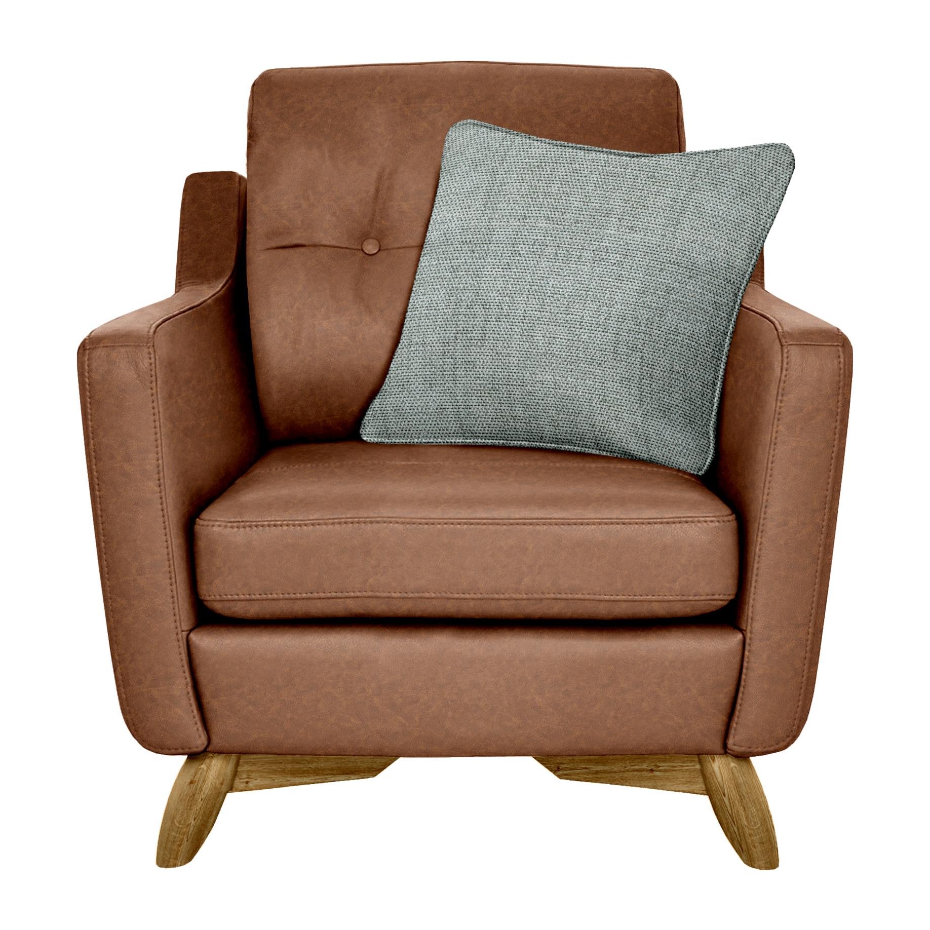 Ercol Cosenza Armchair in Leather - Haskins Furniture