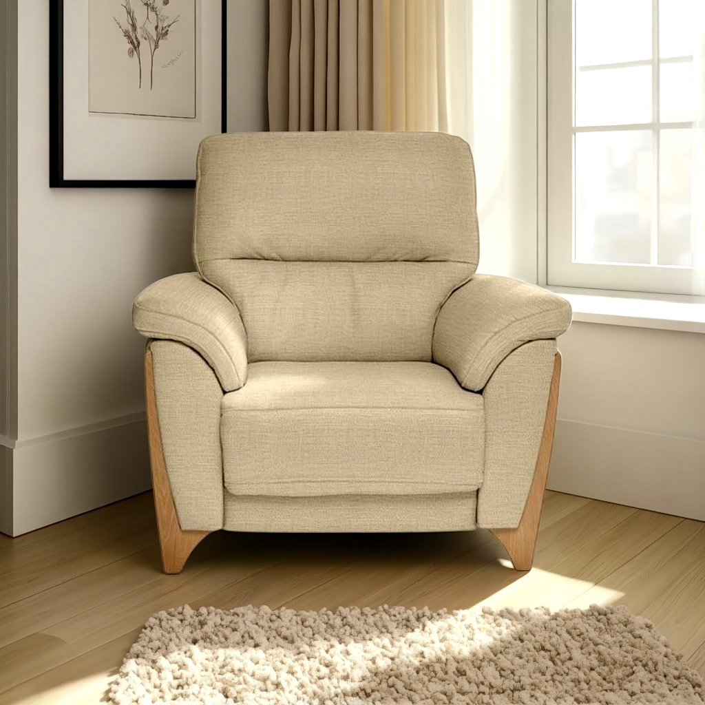 Ercol Enna Armchair in Fabric - Haskins Furniture
