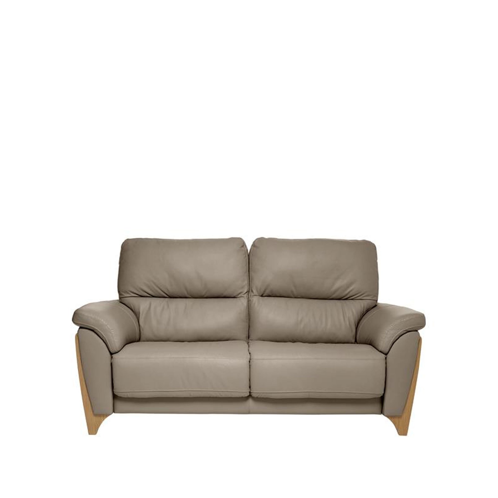 Ercol Enna Medium Recliner Sofa in Leather - Haskins Furniture