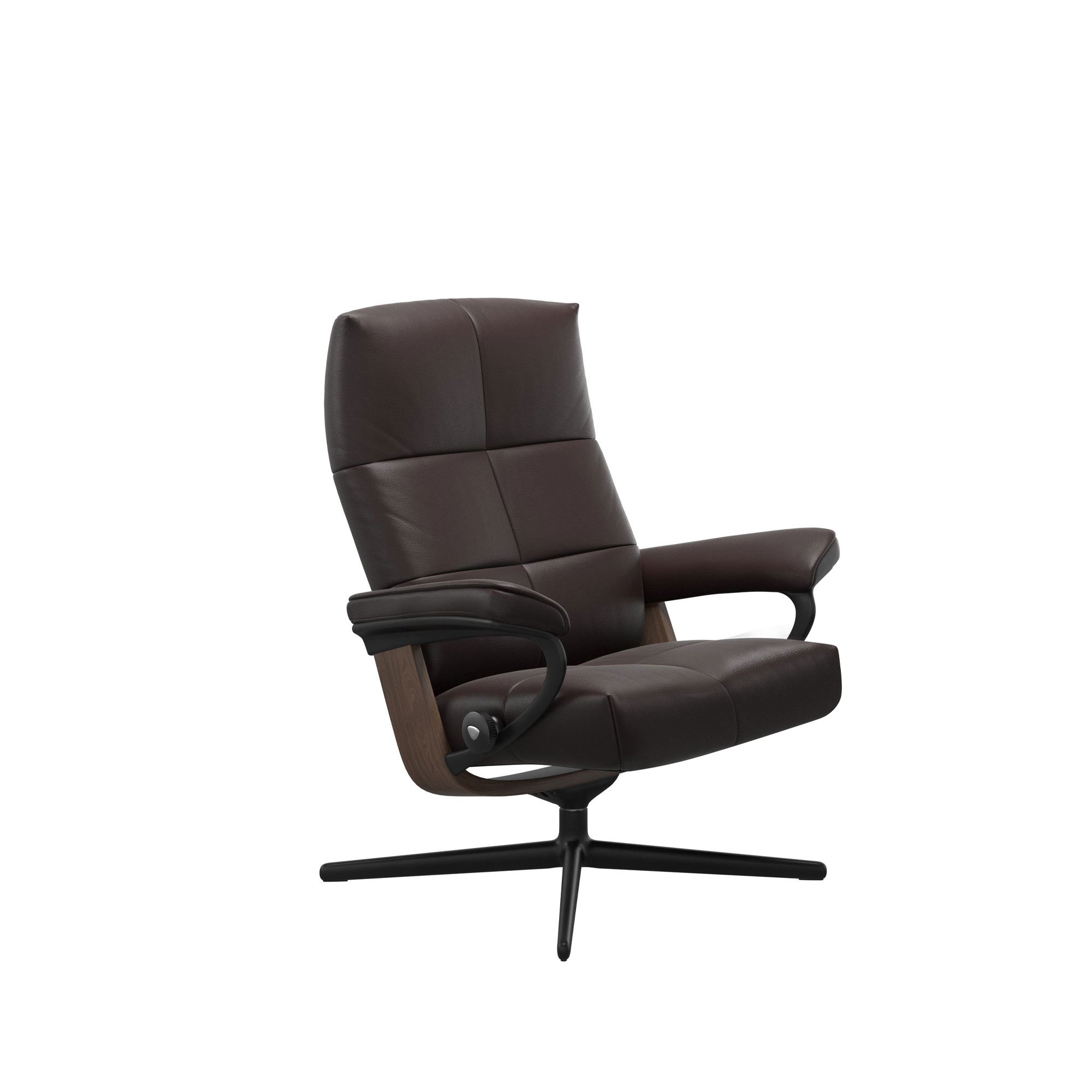 Stressless David Chair in Leather, Cross Base - Haskins Furniture