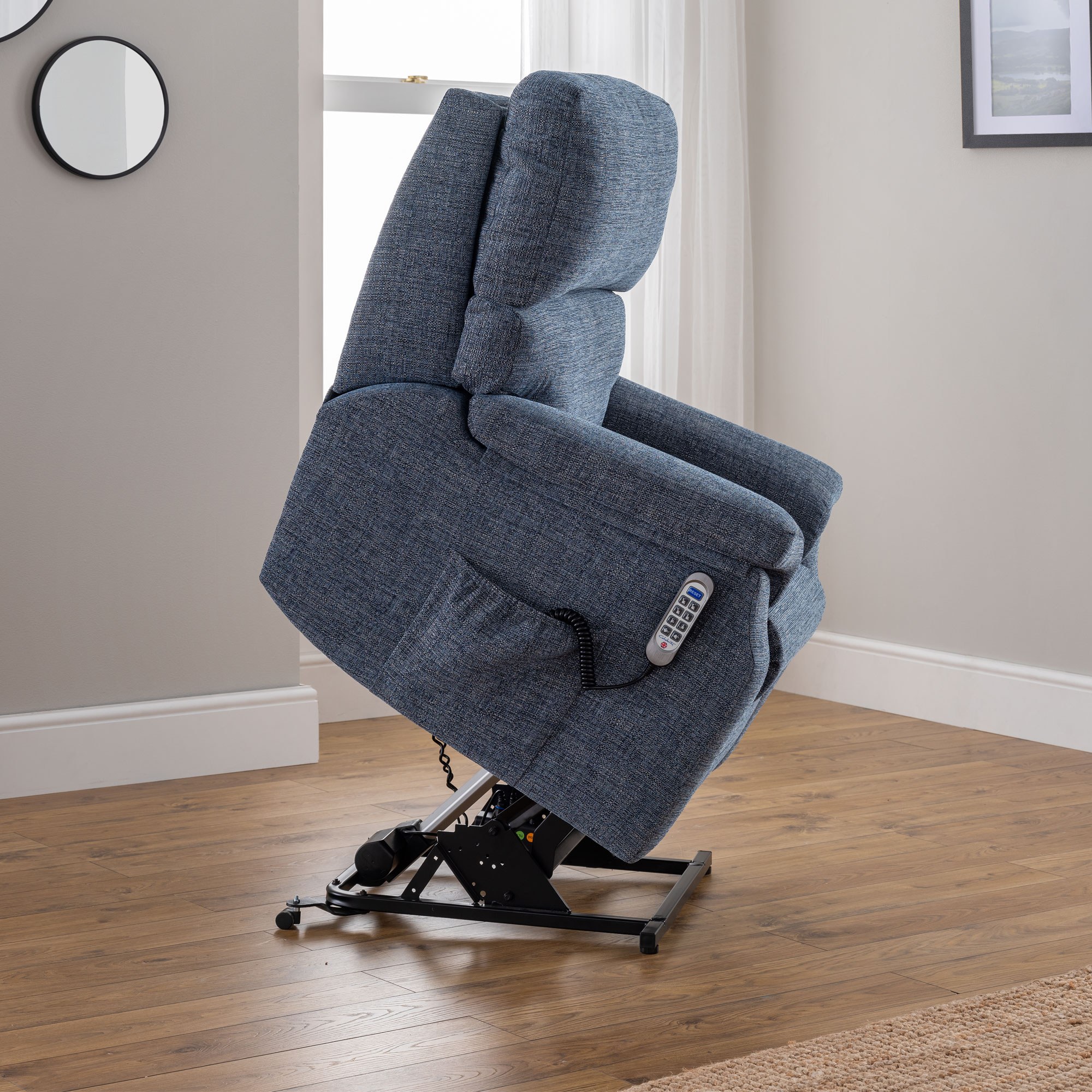 Celebrity Newstead Riser Recliner Chair in Fabric - Haskins Furniture