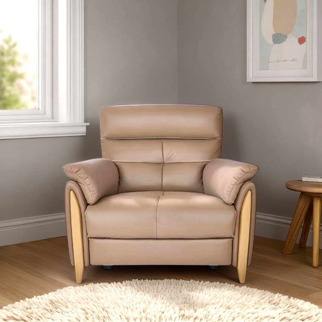 Ercol Mondello Power Recliner Chair in Leather - Haskins Furniture