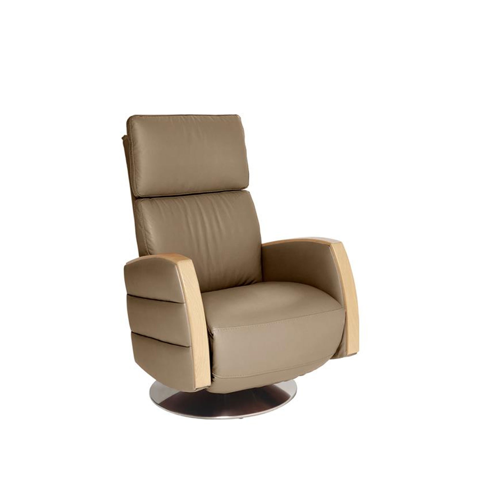Ercol Noto Recliner Chair in Leather - Haskins Furniture