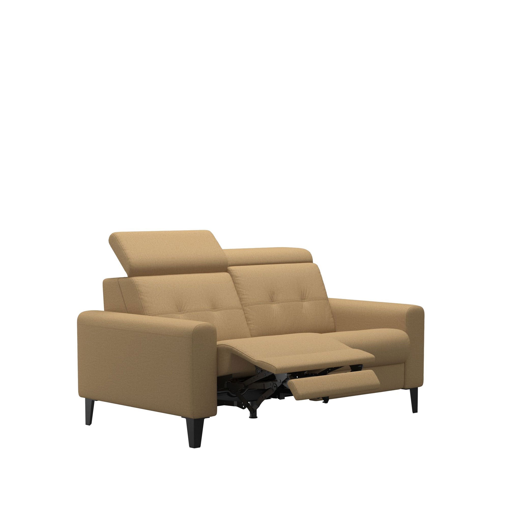 Stressless Anna A1 2 Seater Sofa 2 Power Recliner in Fabric - Haskins ...