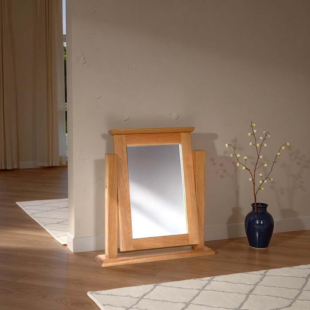 H Collection Balmoral Single D/Table Mirror - Haskins Furniture