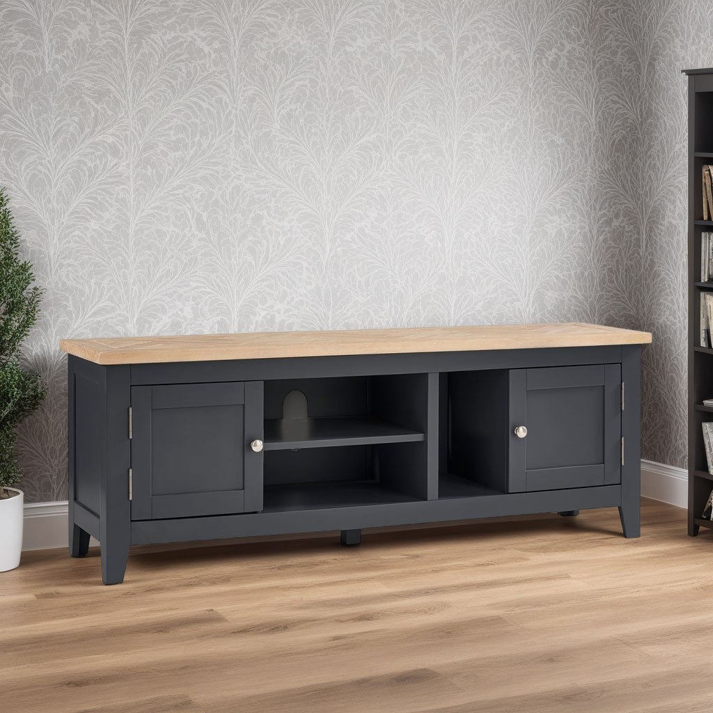 H Collection Holbrook Tv Unit - Haskins Furniture