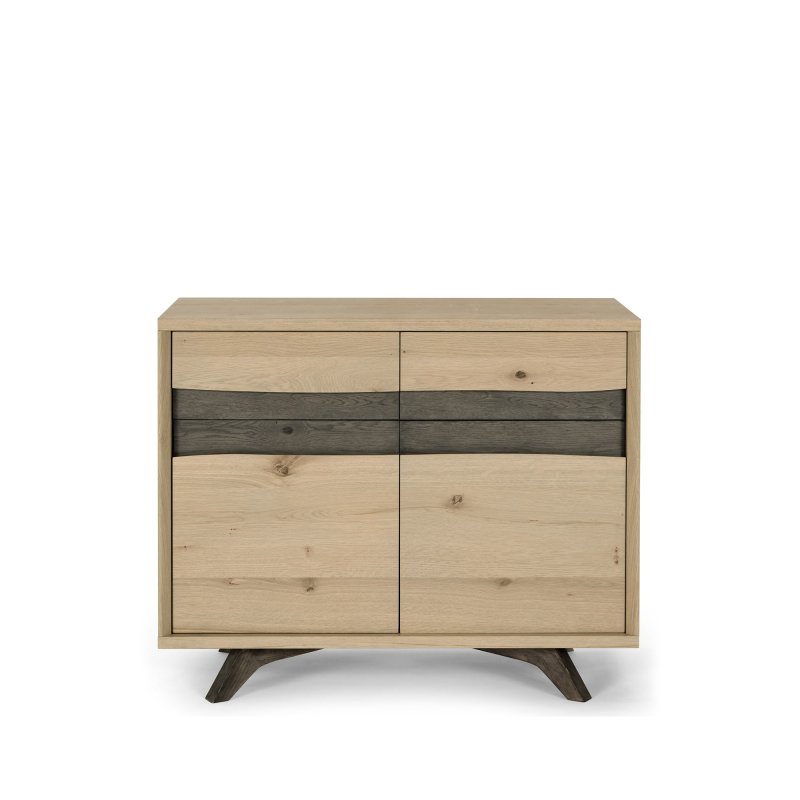 Bentley Designs Cadell Aged Oak Narrow Sideboard - Haskins Furniture