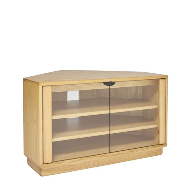 Ercol Windsor Corner TV Unit Haskins Furniture