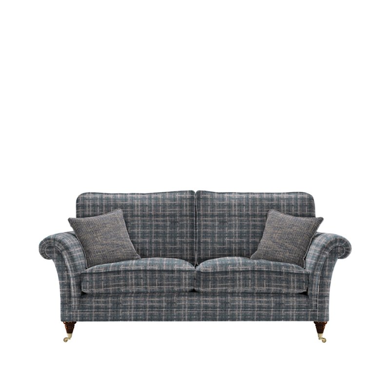 Parker Knoll Burghley Large 2 Seater Sofa Inc 2 x Scatters in Fabric Haskins Furniture